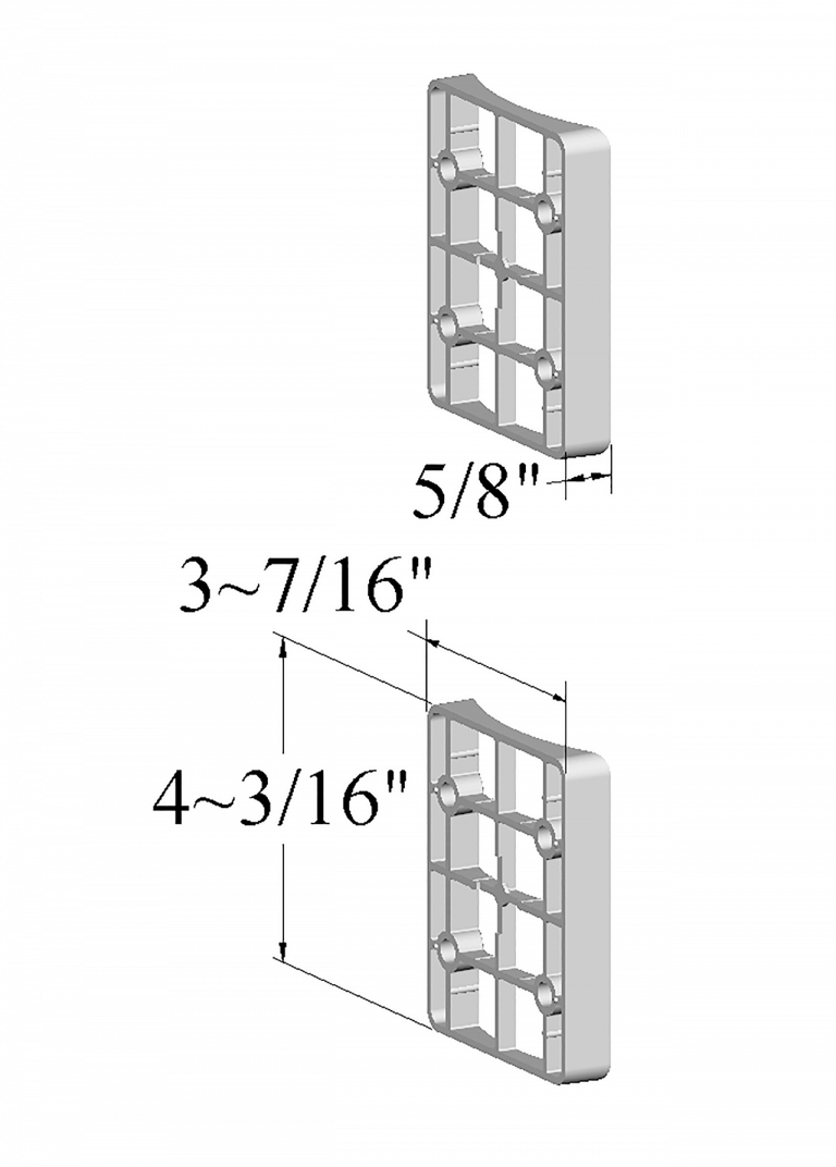 Mounting Brackets & Wedges - Superior Plastic Products