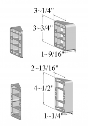 Mounting Brackets & Wedges - Superior Plastic Products