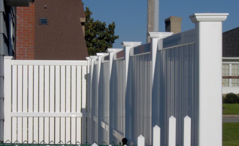 Imperial Vinyl Yard Fence - Superior Plastic Products